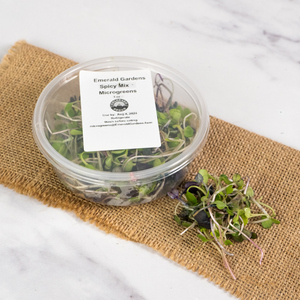 Emerald Gardens Spicy Mix Microgreens 1 oz delivery in Denver, CO ...